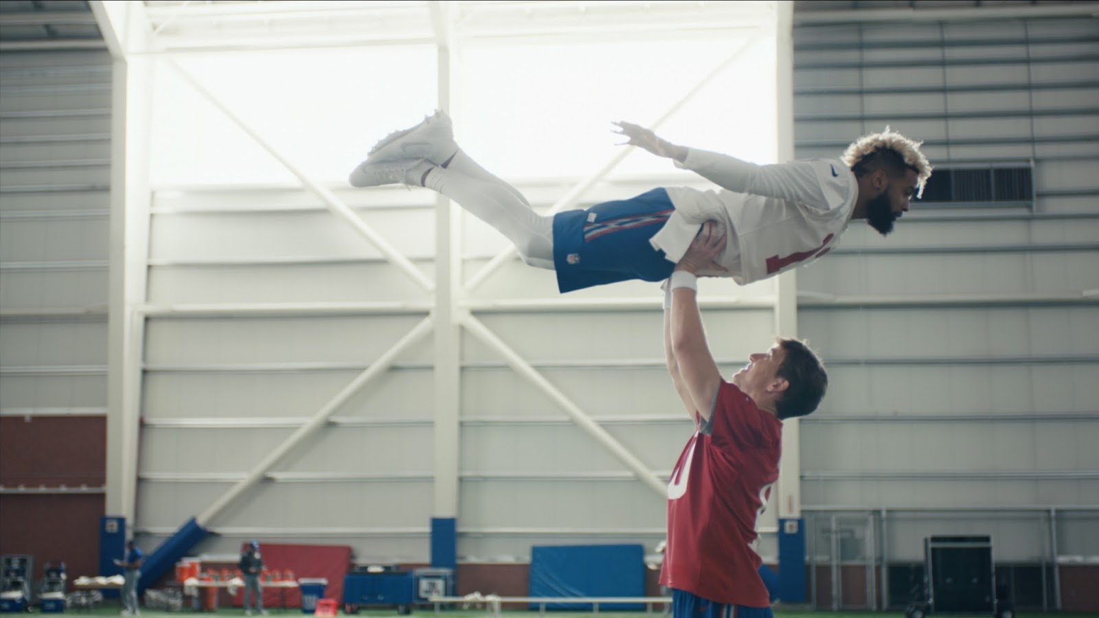 Eli Manning and Odell Beckham Jr. Have the Time of Their Lives.