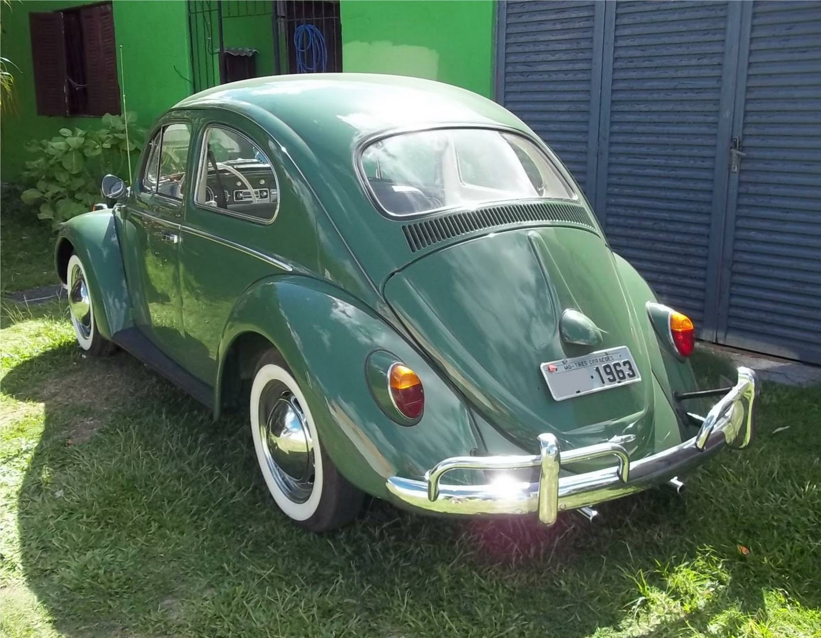 Registros Automotivos do Cotidiano: Carro do leitor - VW Fusca 1963