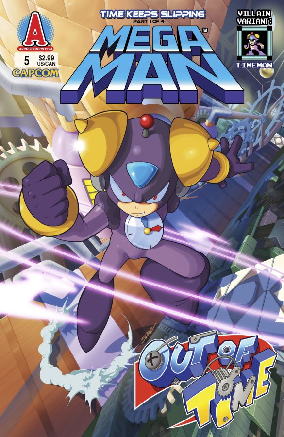 Rockman Corner: Mega Man #5 Covers Revealed