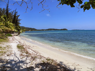 Sailing, sailing,: Bonacca, Guanaja, Honduras