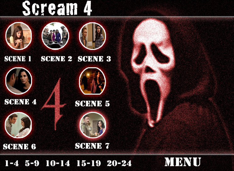 Computer Graphics: DVD Menu 2 [Scream 4]