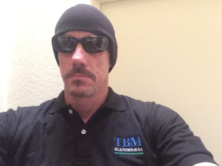 Gangland Undercover´s Charles Falco on his way to Scandinavia.