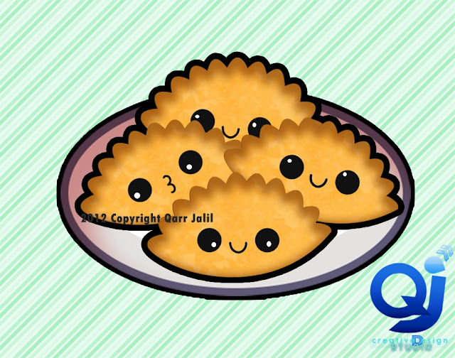 Artwork : Around The World With Kuih Muih | QJ Arts