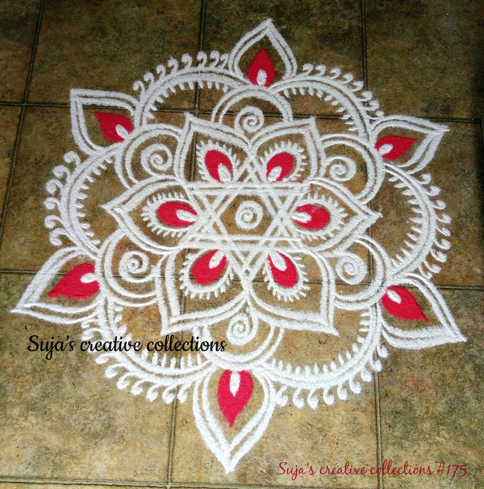 Suja's Creative Collections: Simple Freehand Kolams