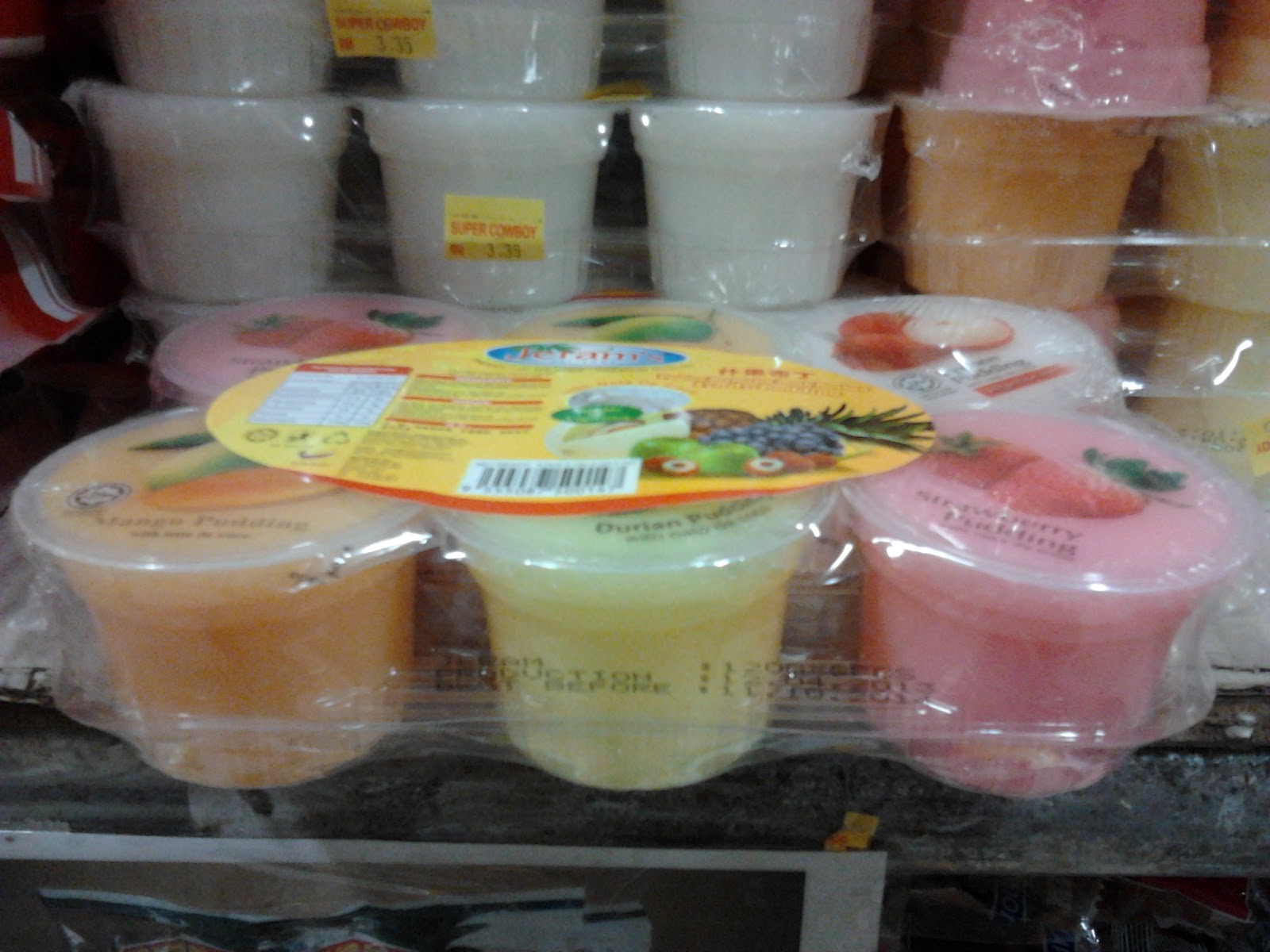 Produk Makanan - Puding Berbagai Perisa Saiz Besar - Pemborong Dan ...