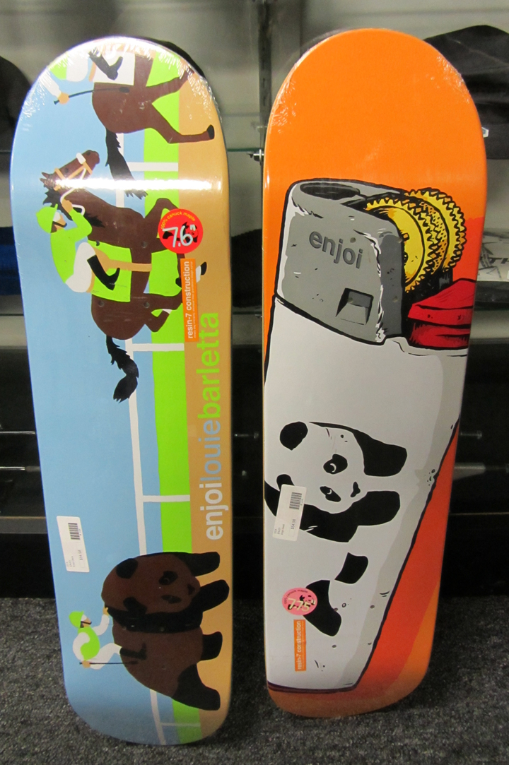 fishbanks skate shop: new enjoi decks.