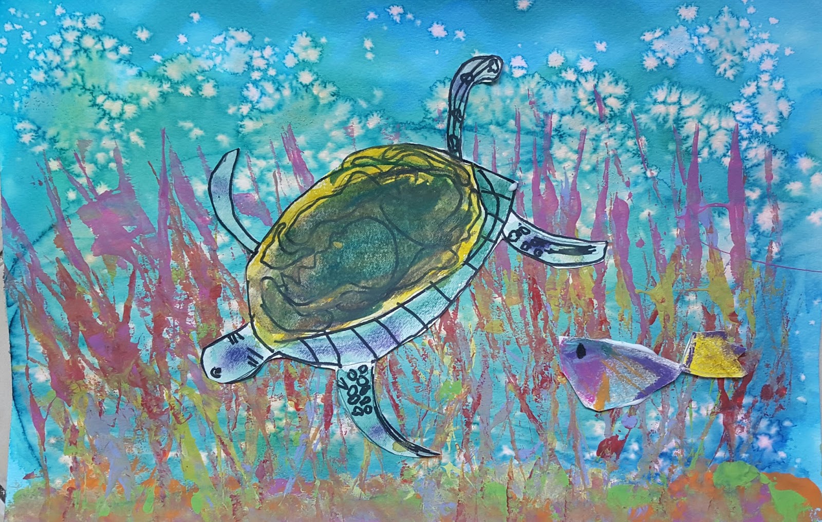 MaryMaking: Coral Reefs with Sea Turtles