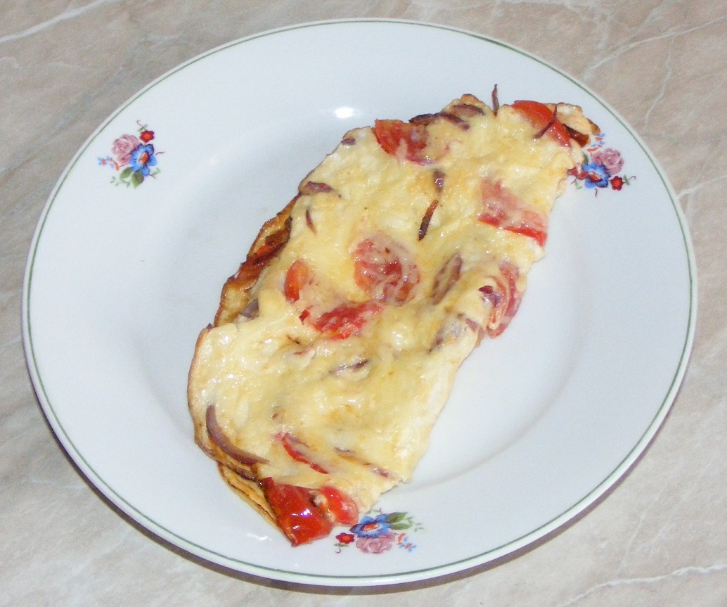 Omleta cu branza si legume | Preparatedevis.ro