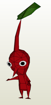 Paper & Craft: Red Pikmin