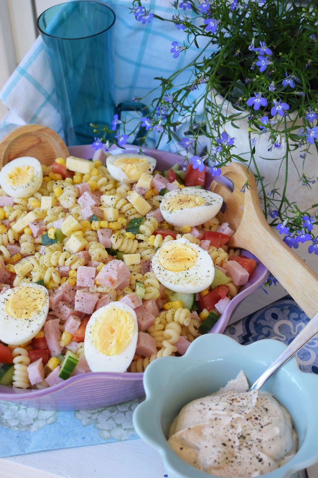 Smaskelismaskens: Pastasallad med kassler