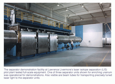 MuonRay: SILEX Process -Top Secret Laser Enrichment Process Revealed