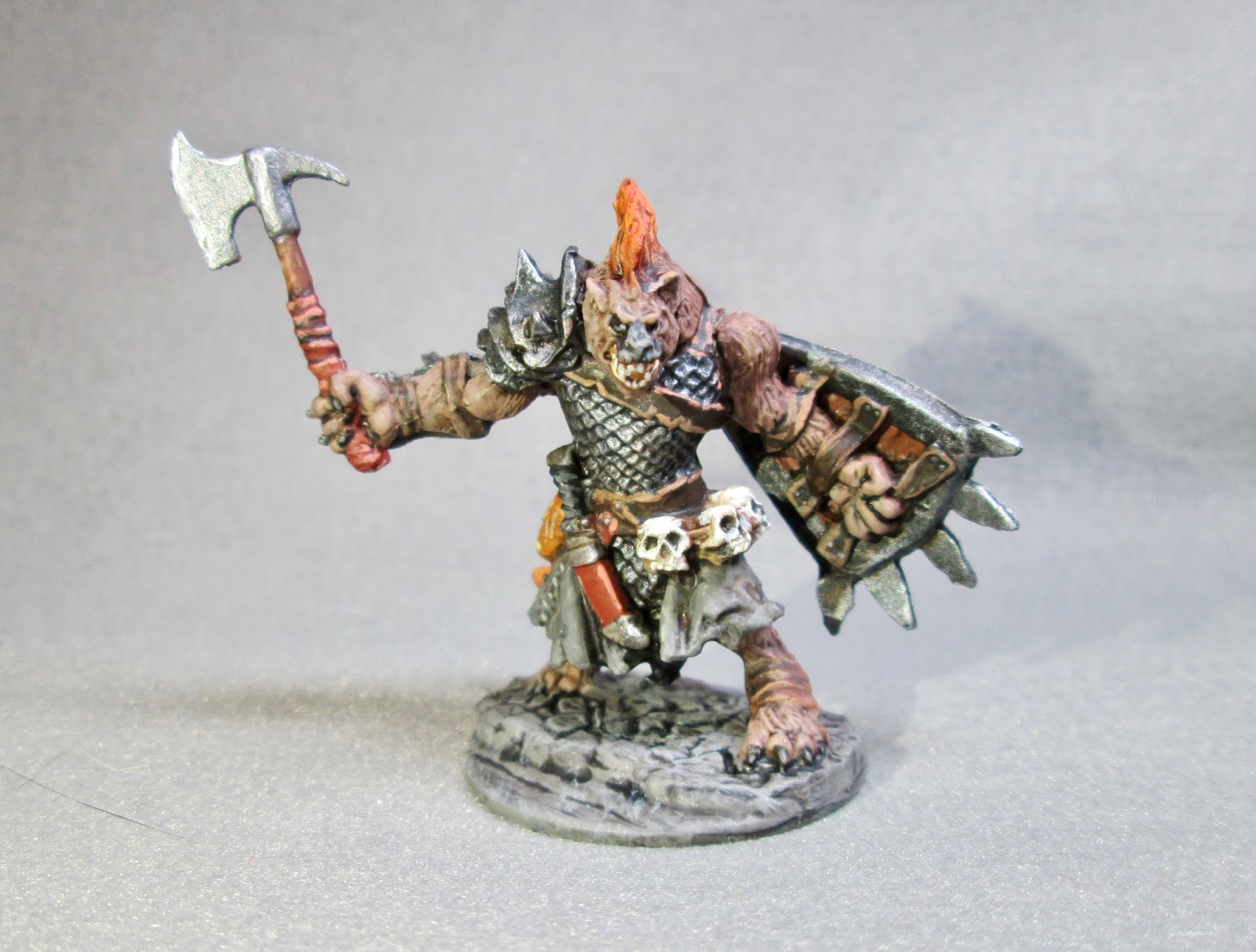All Bones About It: Bloodmane, Gnoll Warrior: Bones II Figure