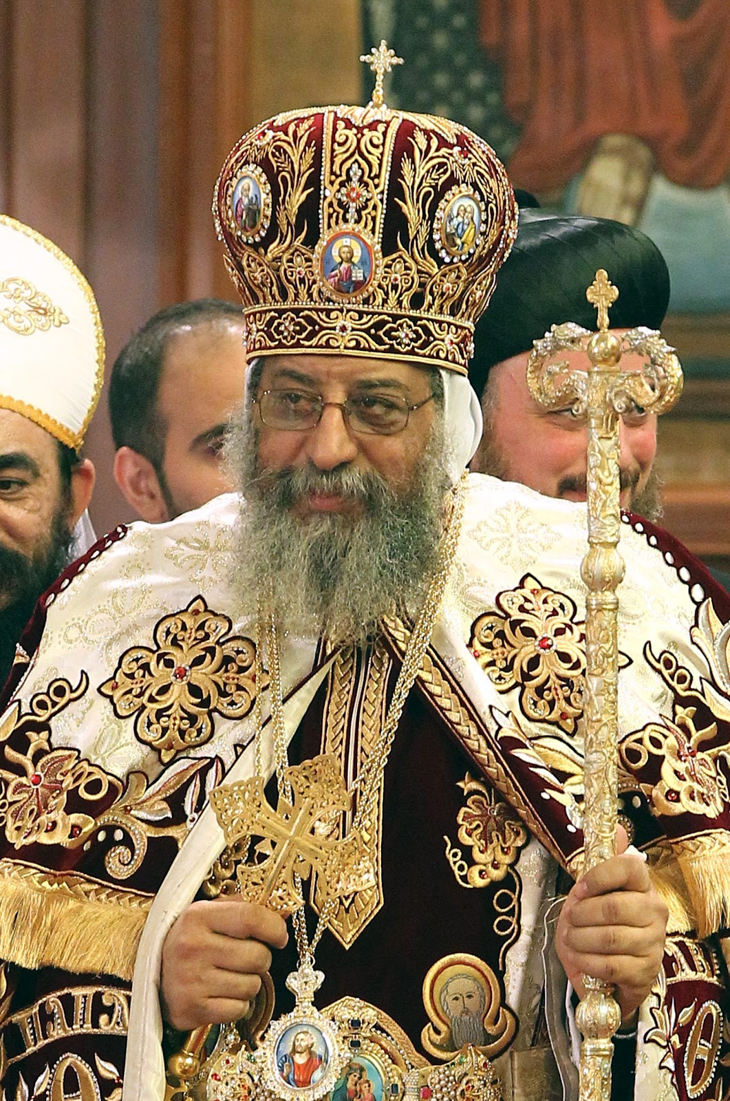Pope Tawadros II of the Coptic Orthodox Church : r/beards