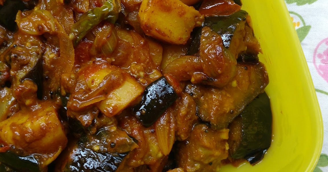 euphoRHEA: Aloo Begun or Easy Eggplant with Potatoes