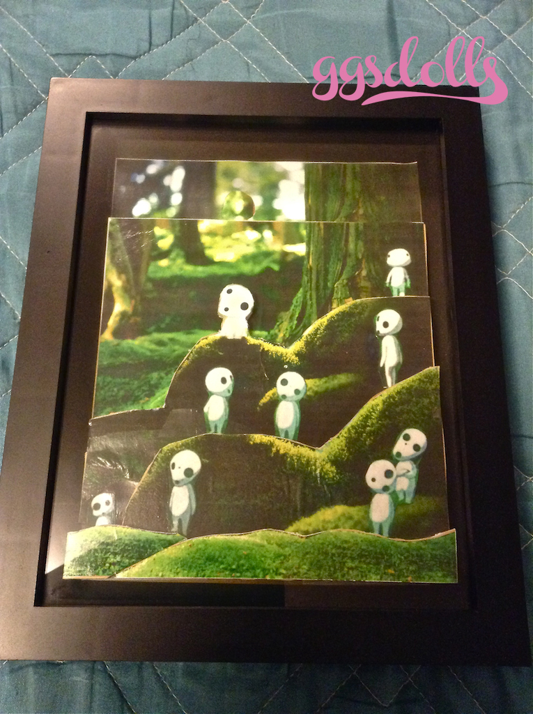 ggsdolls: More 3D Shadow Box Art Creative-ness!