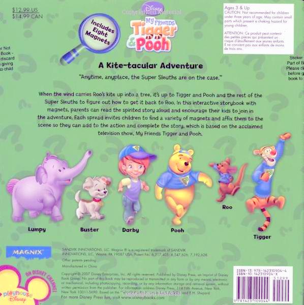 CHILDREN BOOKS FOR YOU: Tigger And Pooh A Kite-tacular Adventure [RM25]