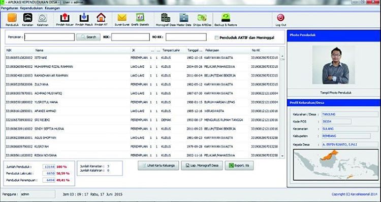 Software administrasi desa - smashhor