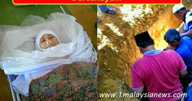 Keajaiban Allah, Muka Jenazah Haslinatul Adzlin Bercahaya Terang Ketika ...