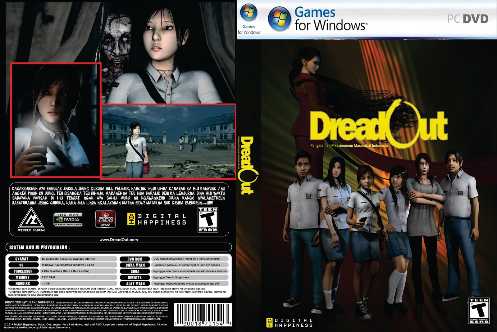 Cover DreadOut PC - Weureu Gadung
