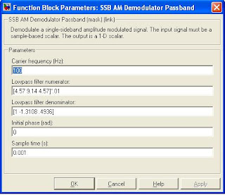 MATLAB Simulation Codes and Outputs: SSB MODULATION