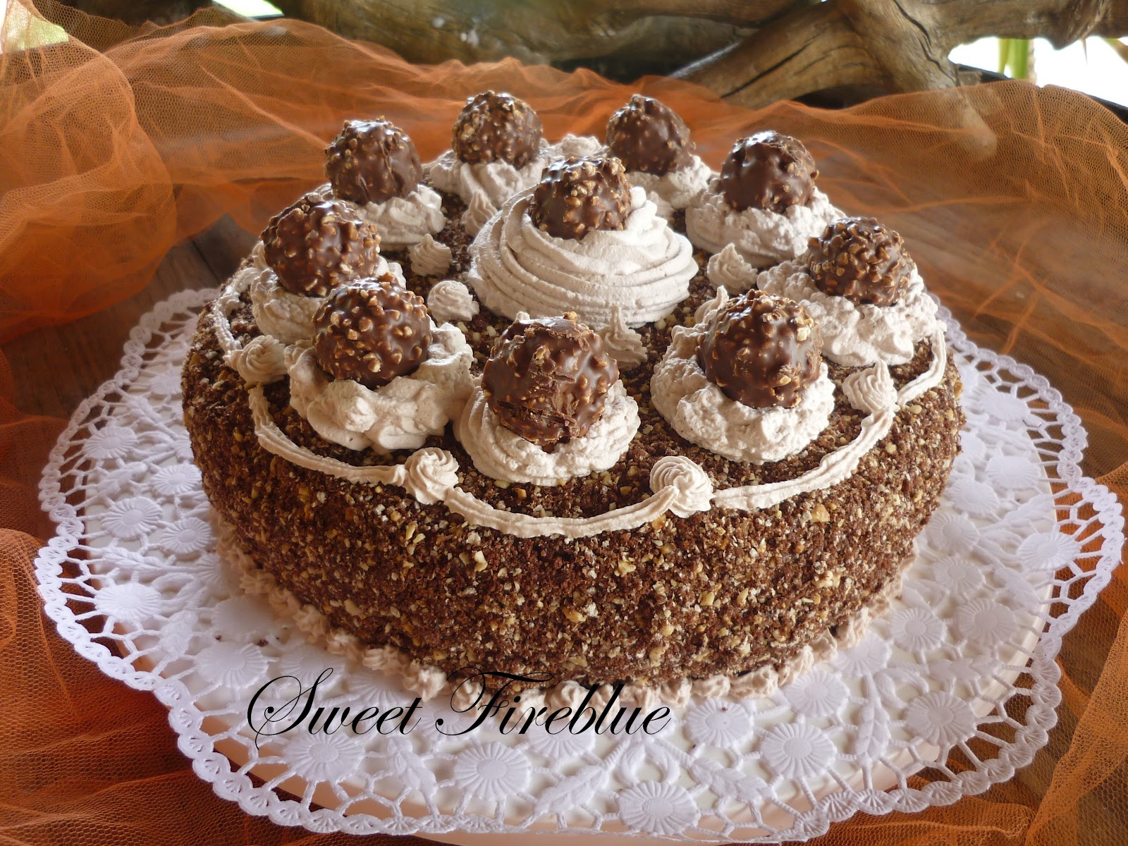 Sweet Fireblue: Torta "Rocher" 2, la vendetta!!!