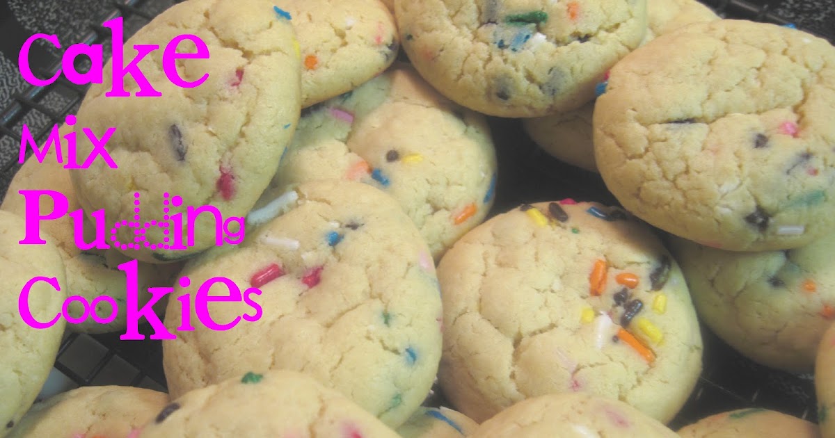 The Better Baker: Cake Batter Pudding Cookies