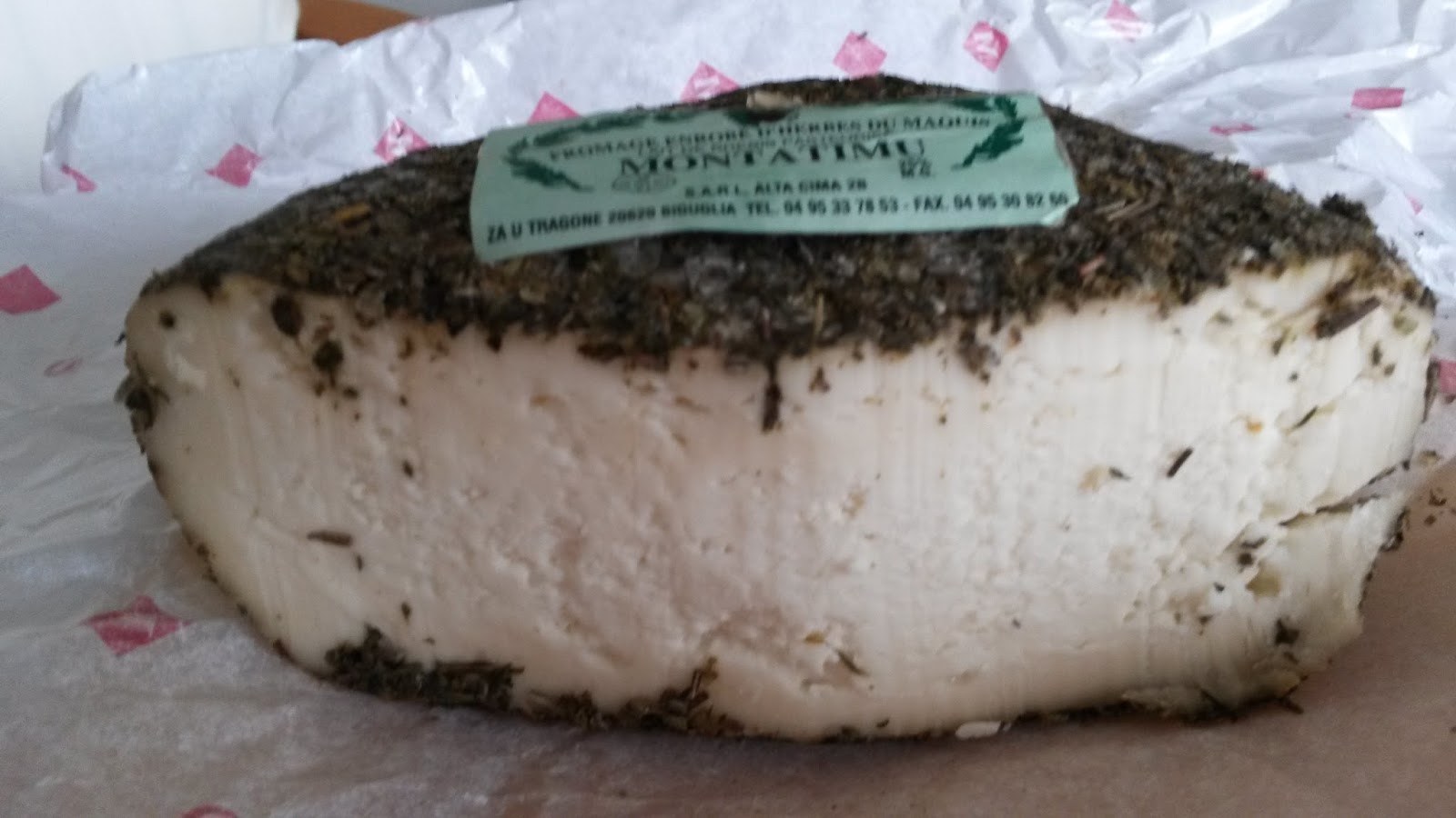 La gastronomie française: Les Fromages de la Corse