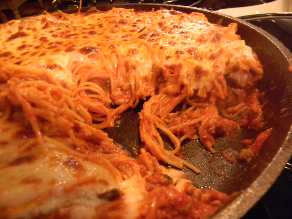 *: LESLIE'S HEALTHY HILLBILLY SPAGHETTI PIE, AND YOUR LAUGH FOR THE DAY