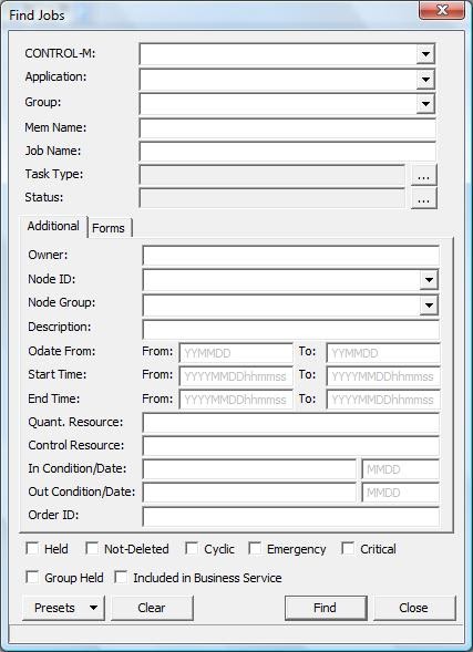 Find jobs in Control-M ~ Learn BMC Control-M - by Mahendra Vakati