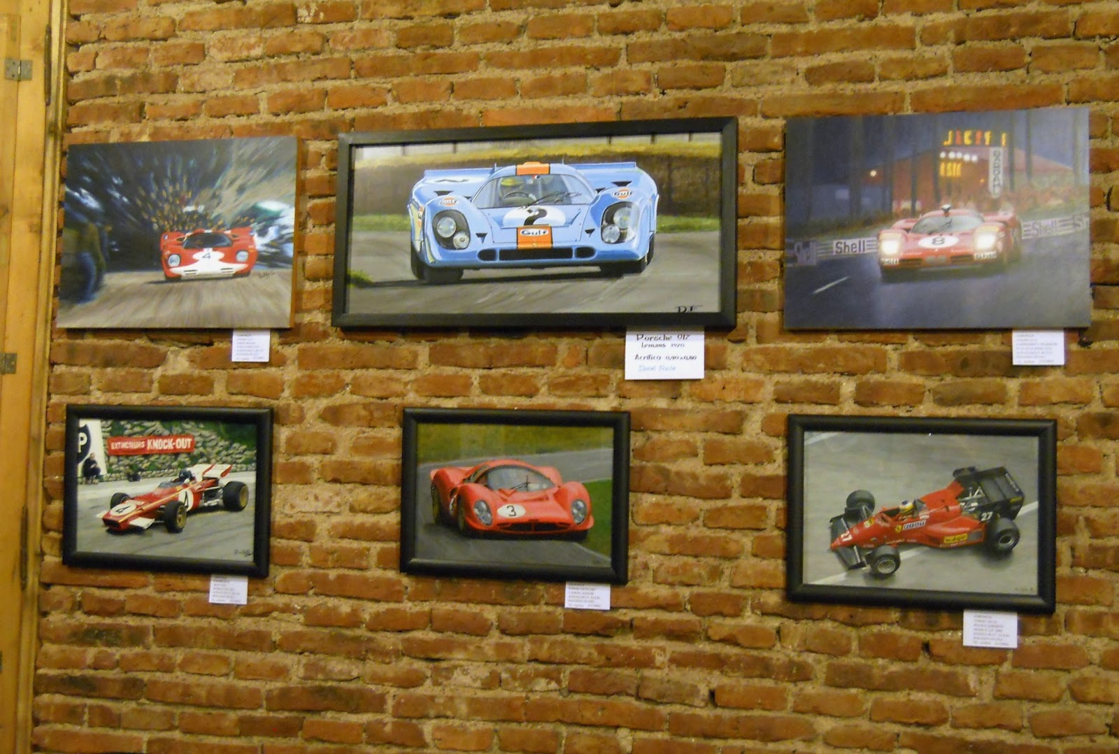 autos a escala y arte realista: Muestra Autos & Arte