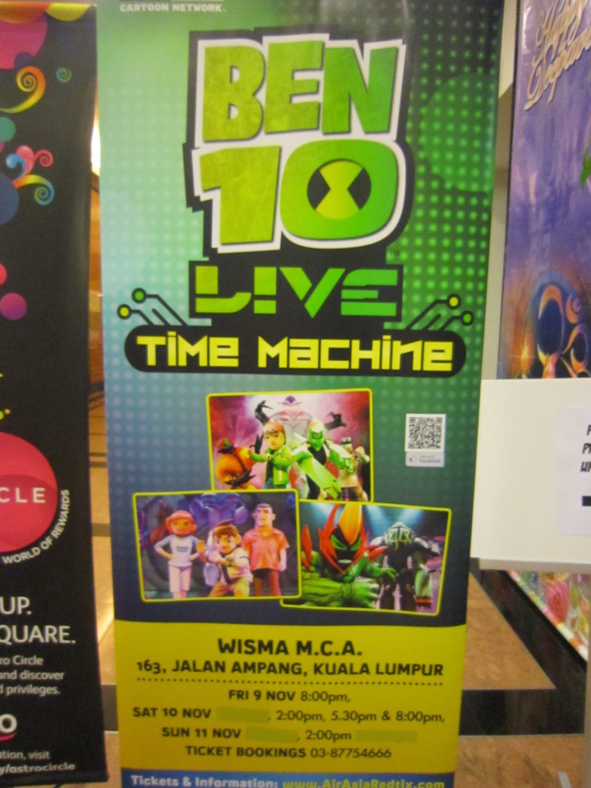 Luv Of My Life: Ben10 LIVE - Time Machine Show