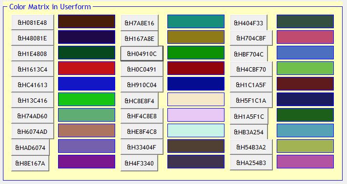 Komunitas Software: Back Color Userform