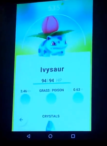 Pokémon Go Database: Trainer Profiles, Capturing Gameplay & Crystals