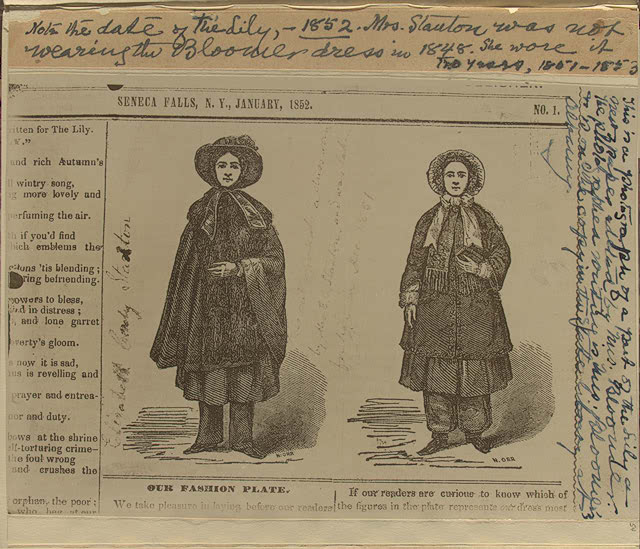 Iowa History: Bits and Pieces: Amelia Bloomer - An Early Suffragette