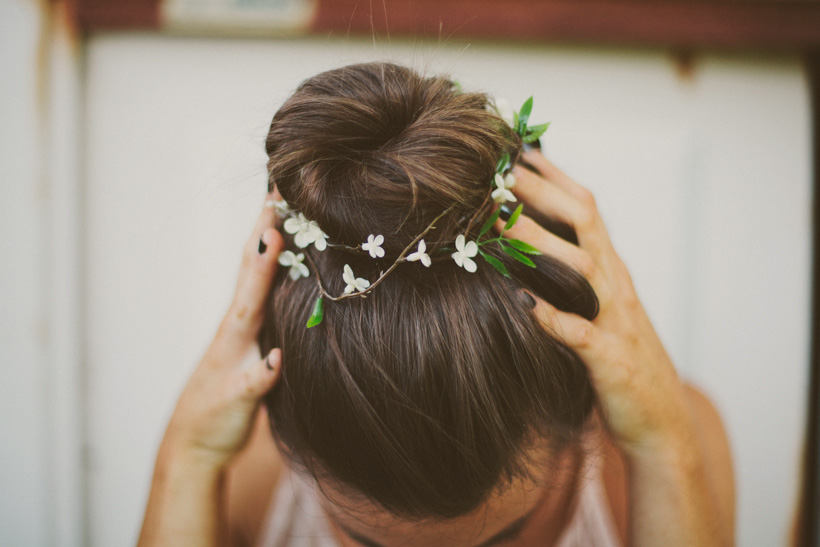 Floral Bun Wrap Inspiration — Sincerely, Kinsey