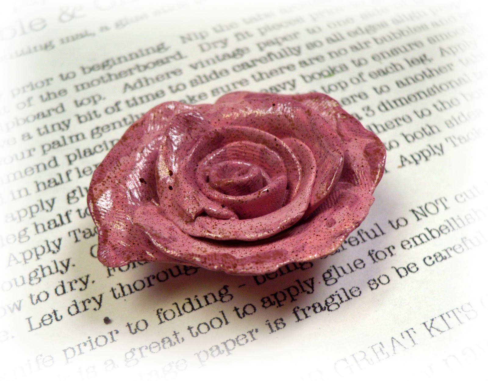Glitter Tart Designs: Polymer Clay Roses ~ Tutorial