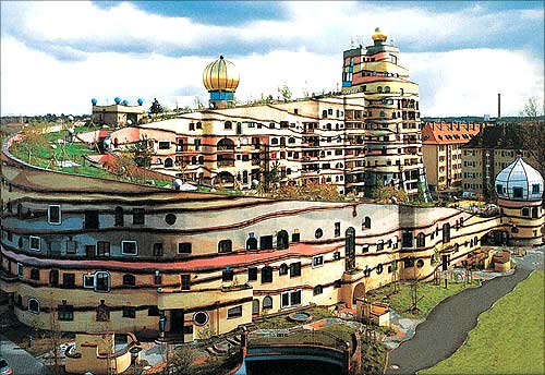 Waldspirale a.k.a forest spiral building in Germany | Photobundle