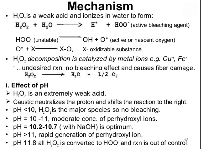 Balanced Chemical Equation For Hydrogen Peroxide And Bleach - Tessshebaylo