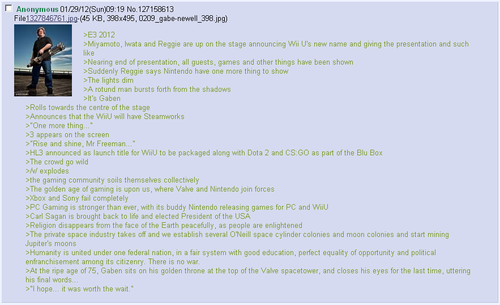 Greg Coomer, Valve Employee and composite model of Gordon Freeman’s ...
