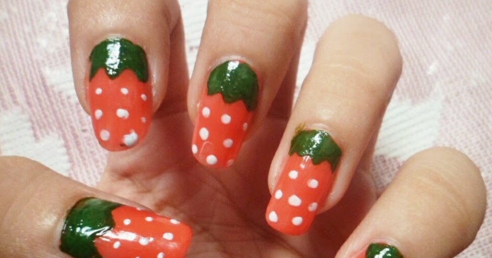 Strawberry Nail Art Tutorial