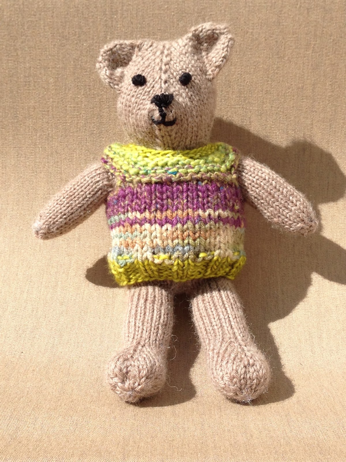 Discover Your Inner Knitter with Doris: The story of Mr Square Bear ...