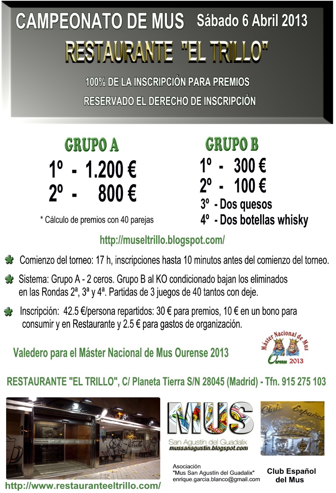 Mus lasmus-as, blog de mus para jugadoras y jugadores. Juega al mus: 1 ...