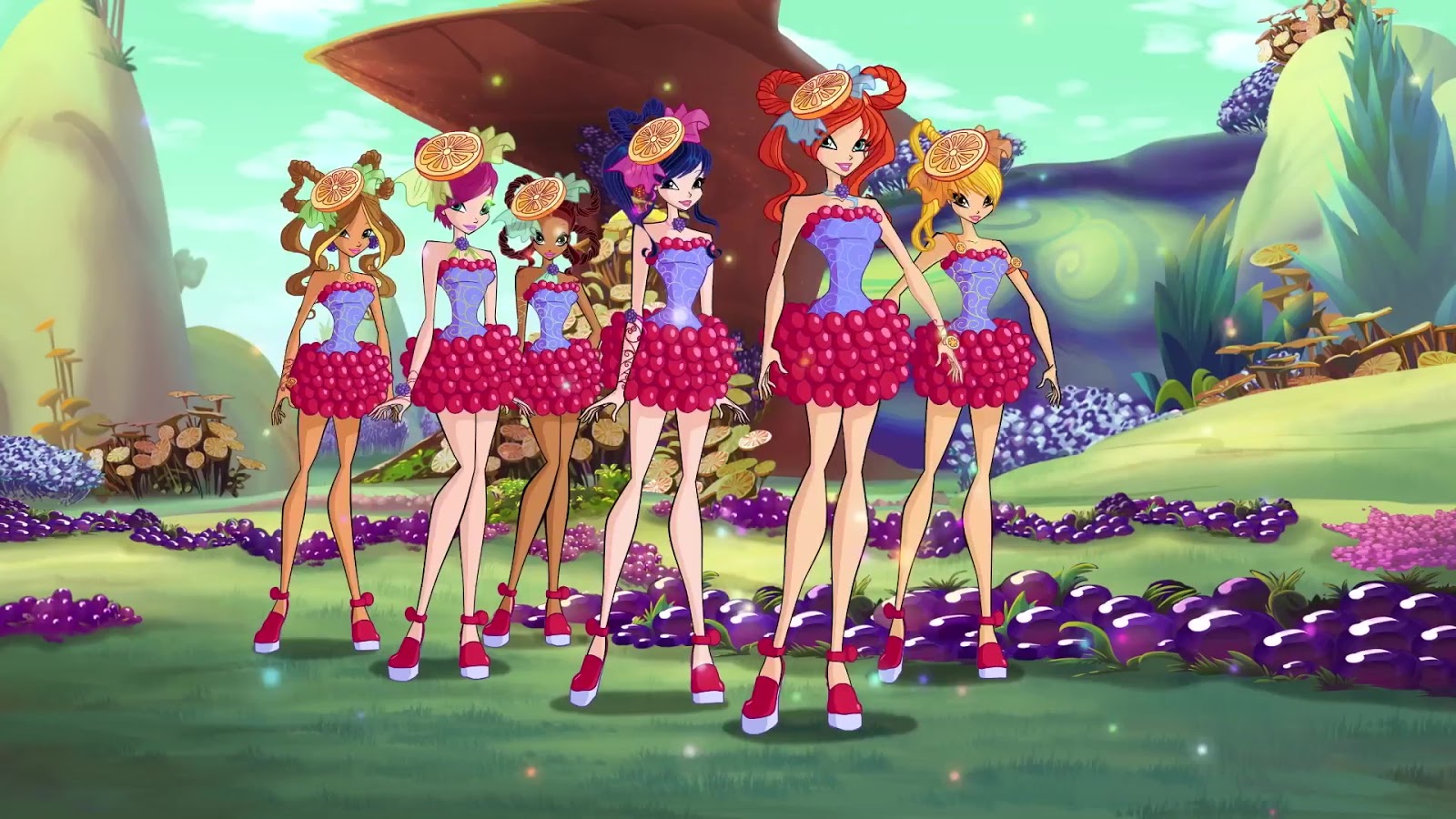 Winx Club - Fairylicious costumes! / Travestimenti fatalosi! - Winx ...