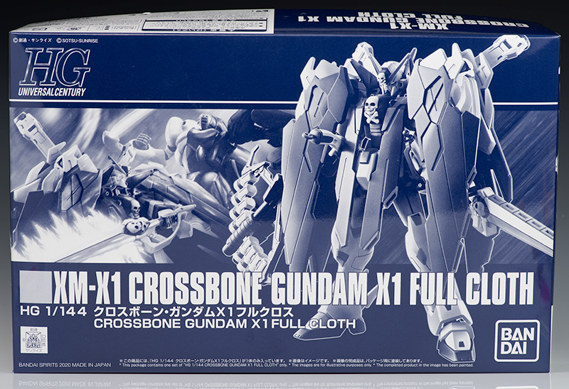 [ Review ] - HGUC 1/144 - Crossbone Gundam X-1 Full Cloth