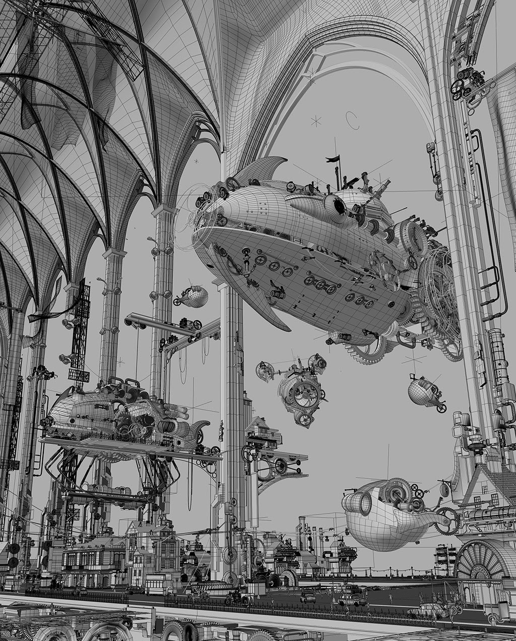 Her Majesty's Zeppelins | Computer Graphics Daily News