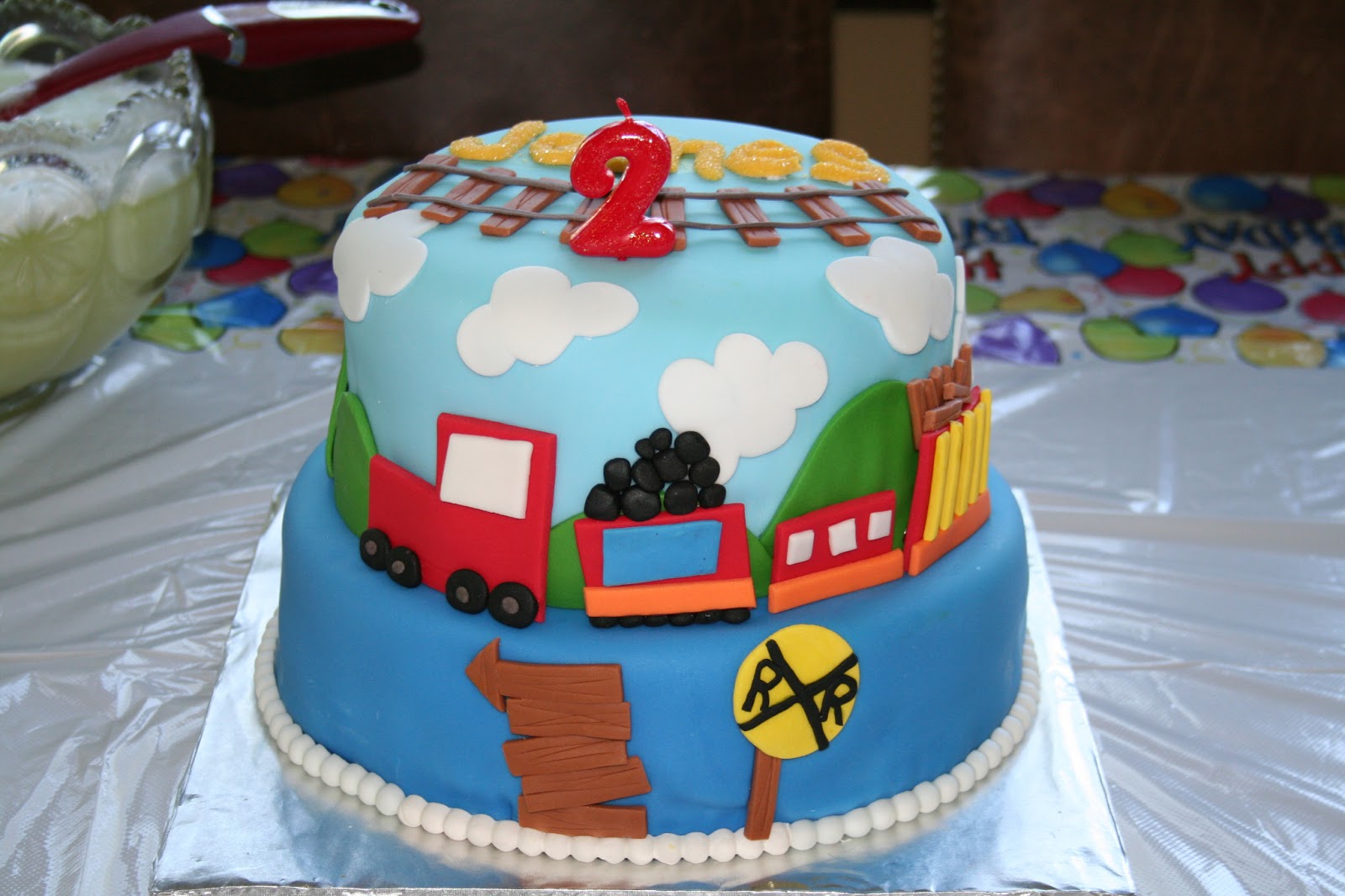 Faith, Grace & Giggles: James' Train Party