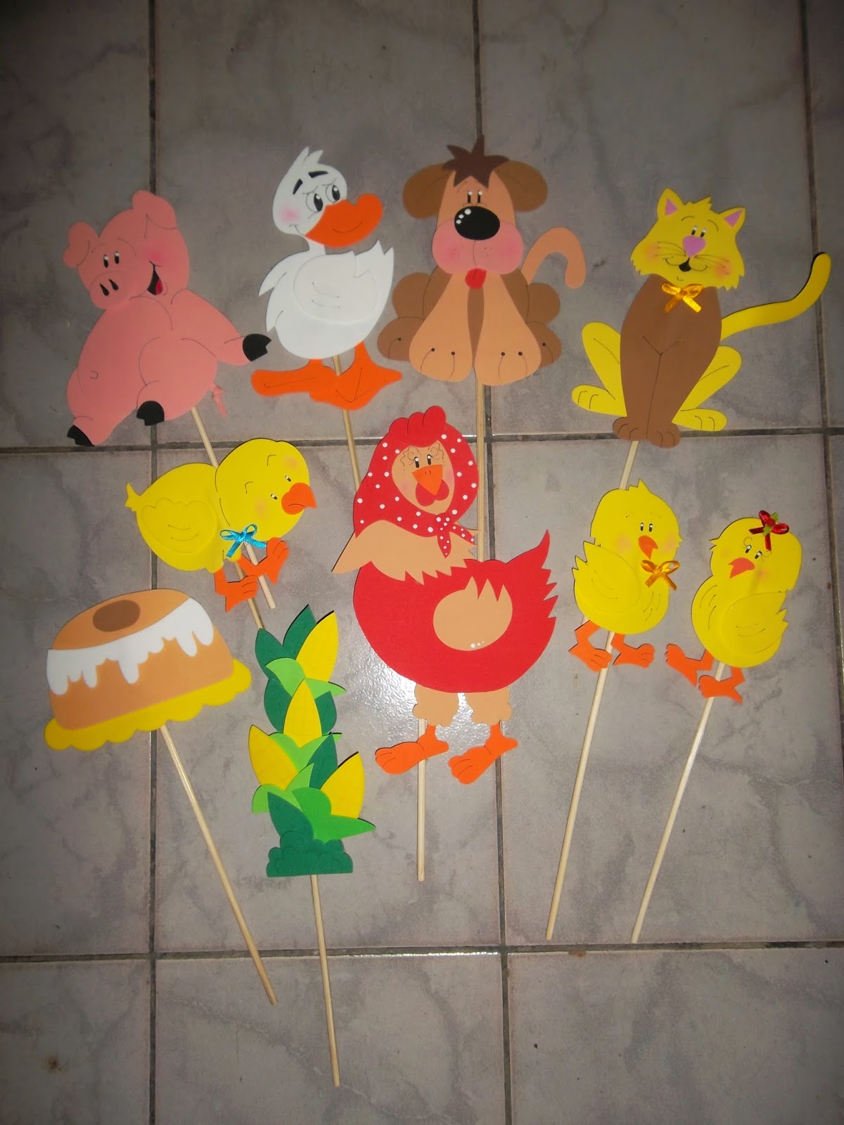 Joaninha Amarelinha - Arte em E.V.A: Palitoches em E.V.A Joaninha Amarelinha - Arte em E.V.A: Palitoches em E.V.A