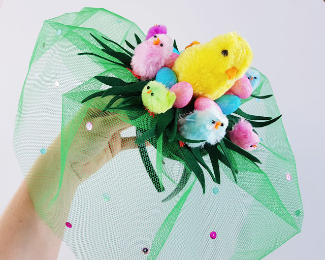 Girl's DIY Chicken & Egg Easter hat Fascinator for School Parades | Now ...