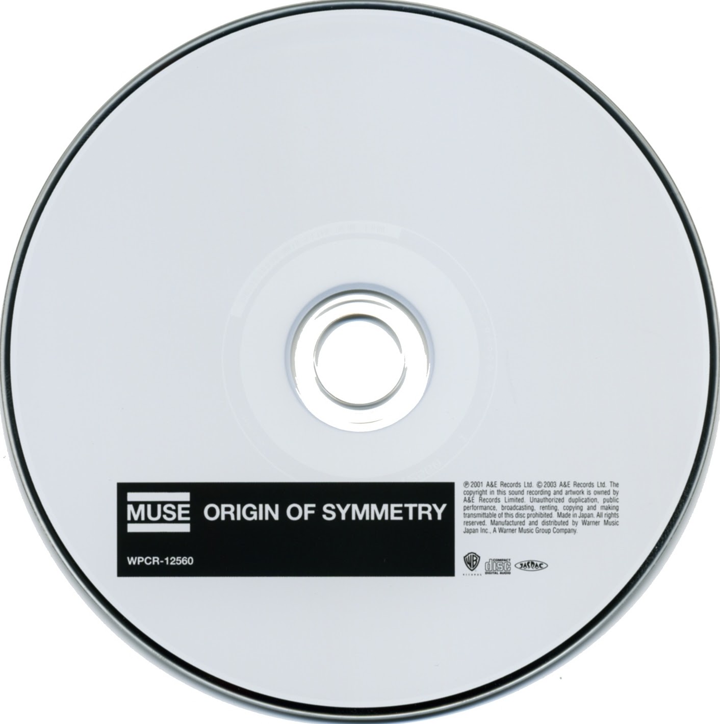 2001 Origin Of Symmetry - Muse - Rockronología