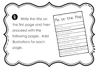 Grade One Fun with Mrs. Roper: Me On The Map